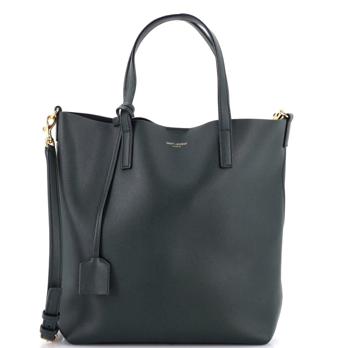 Click here for Pre-Owned Saint Laurent Toy Shopper Tote Leather -... prices