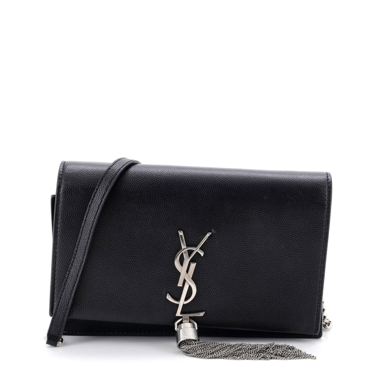 Click here for Pre-Owned Saint Laurent Small Classic Monogram Tas... prices