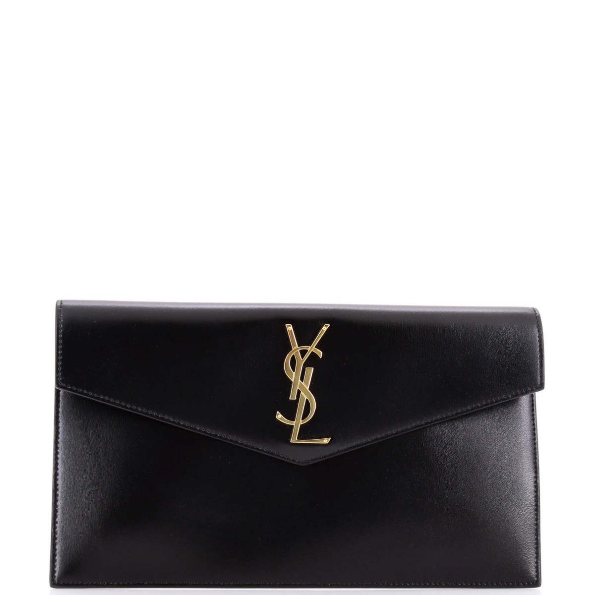 Click here for Pre-Owned Saint Laurent Uptown Pouch Leather - Bla... prices