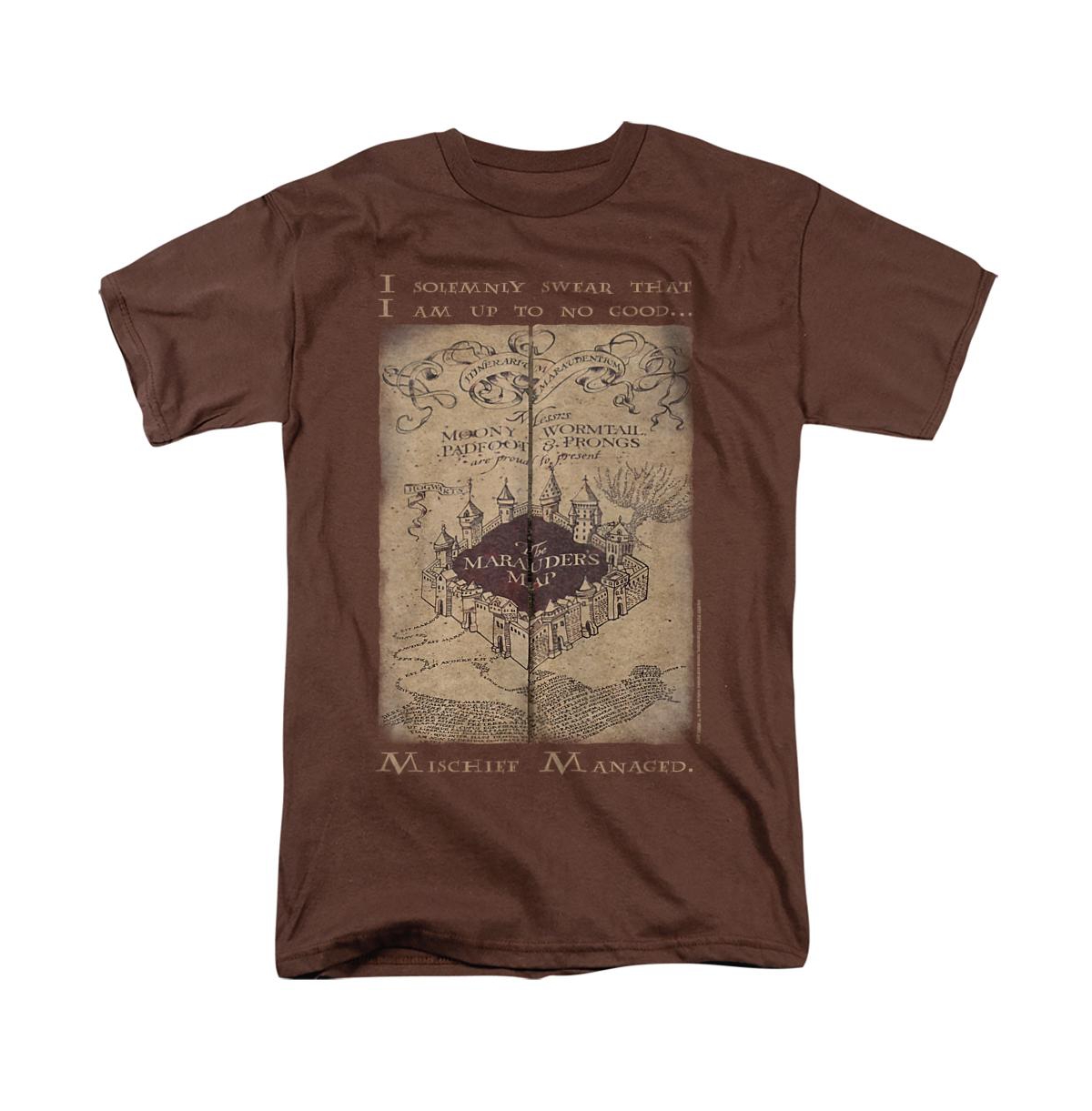 Click here for Harry Potter Mens Marauders Map Words T Shirt - Co... prices