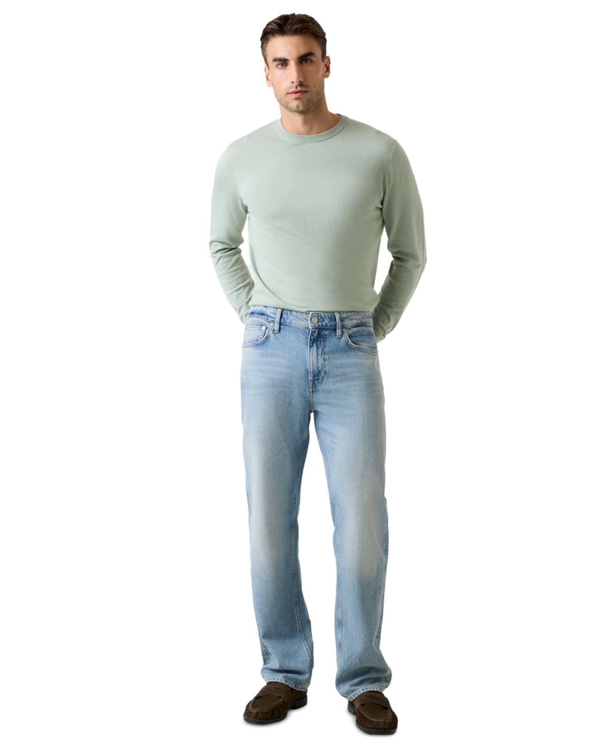 Click here for Guess Mens Mason Classic Straight-Leg Jeans - Meri... prices