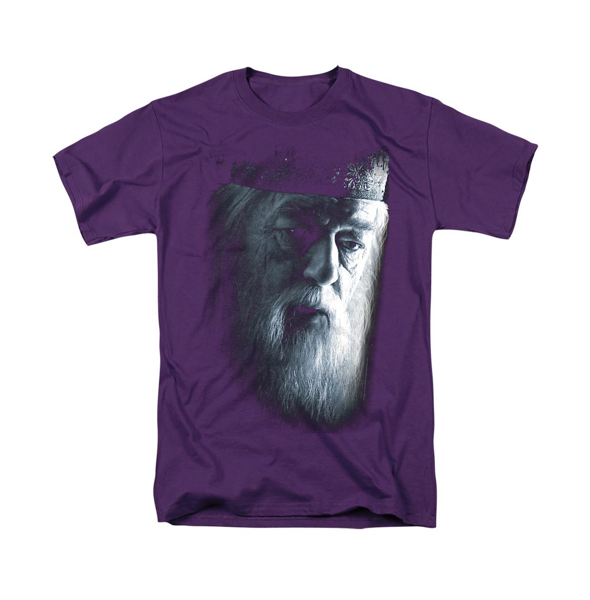 Click here for Harry Potter Mens Dumbledore Face T-Shirt - Purple prices