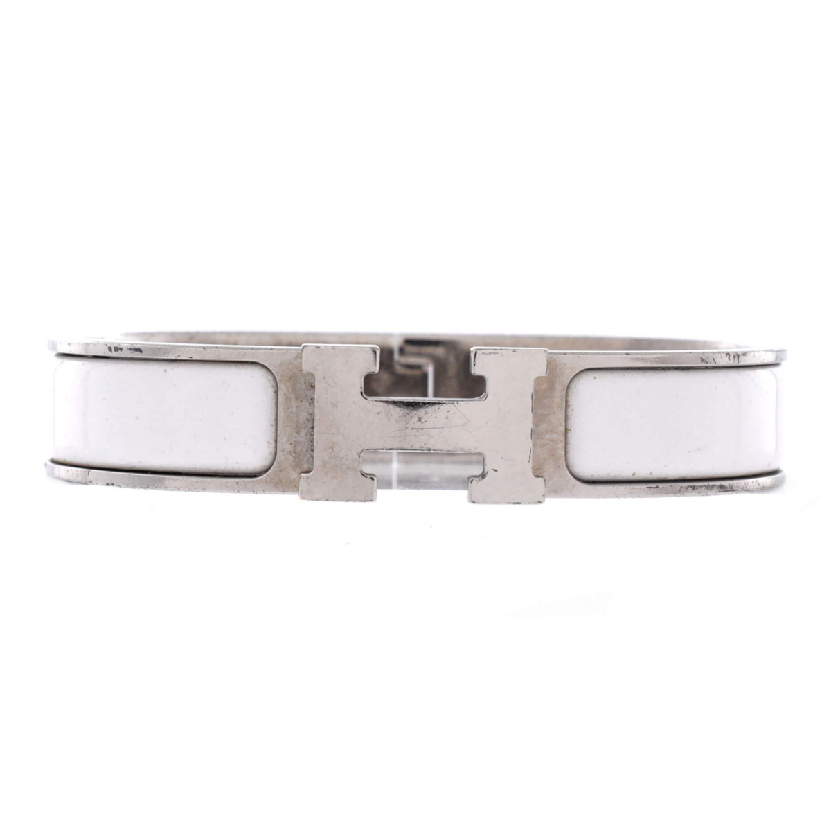 Click here for Pre-Owned HERMES Clic H Bracelet - Enamel prices
