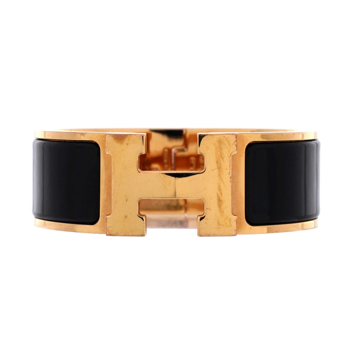 Click here for Pre-Owned HERMES Clic H Bracelet - Enamel prices