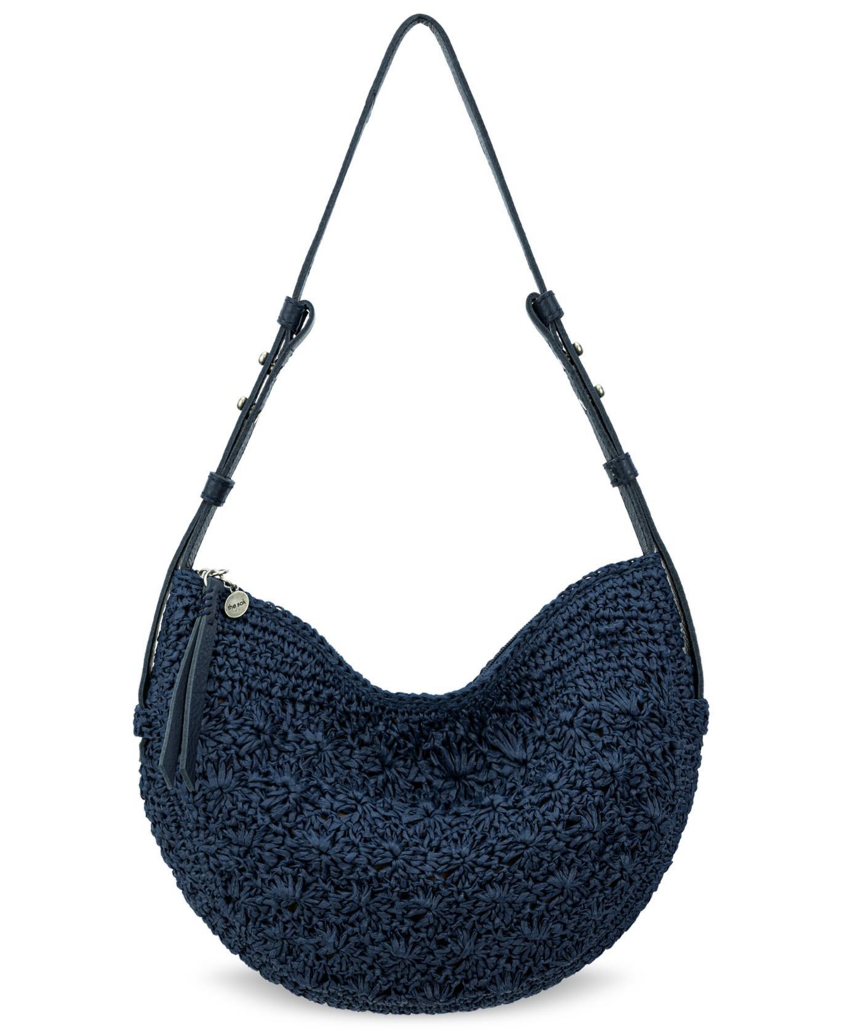 Click here for The Sak Tess Crochet Medium Shoulder Bag - Denim prices