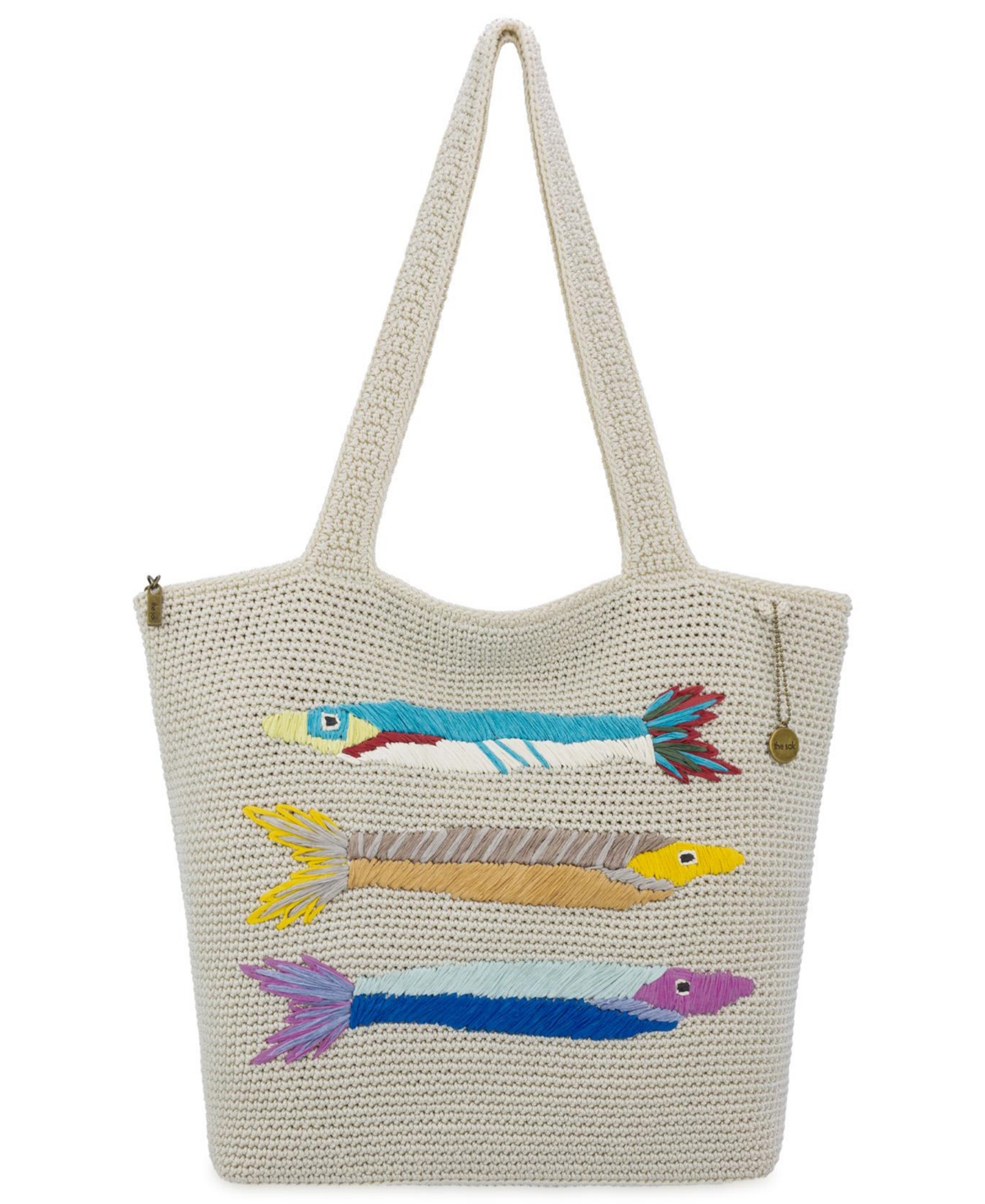 Click here for The Sak Classic Large Crochet Carryall Tote Bag -... prices