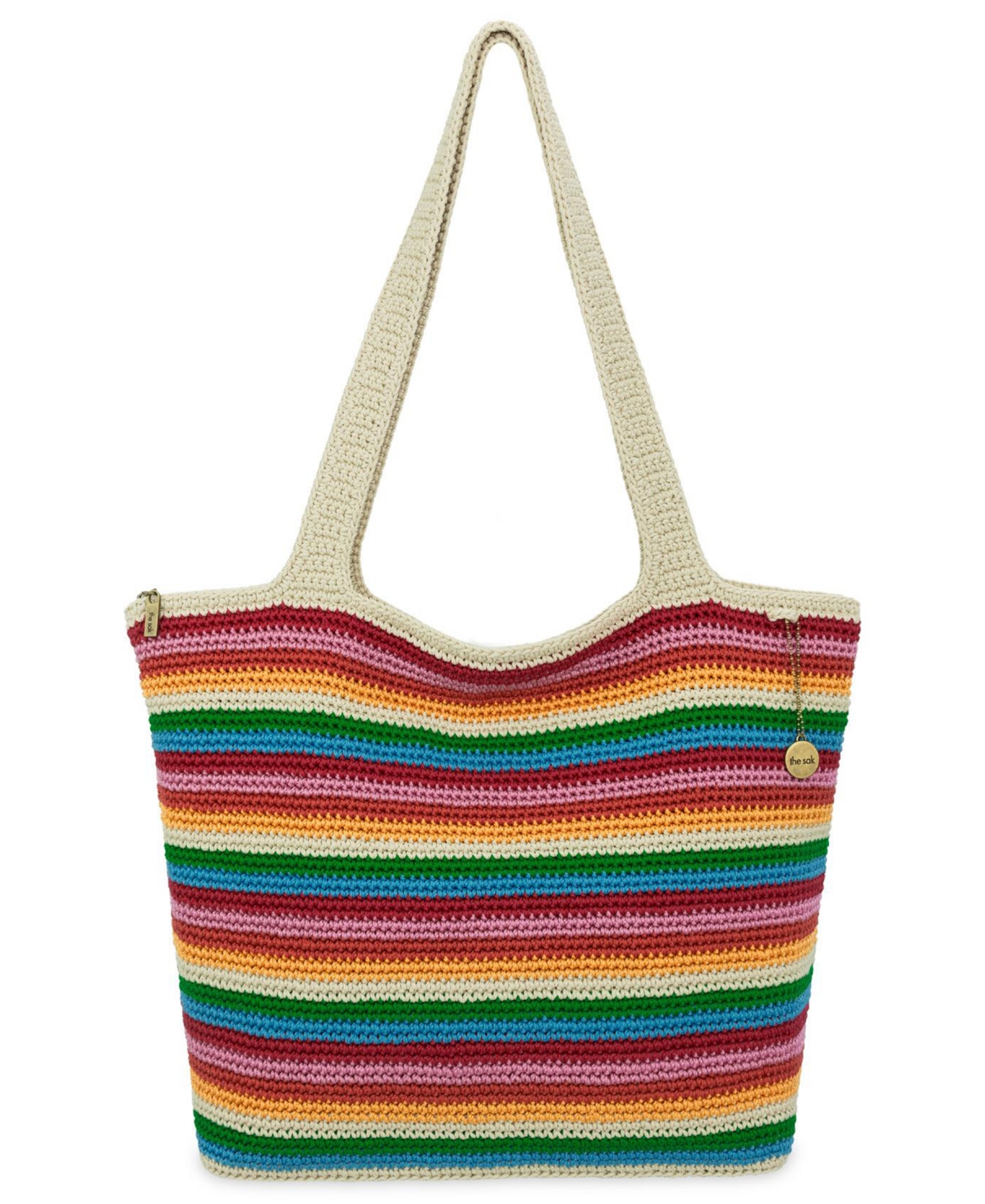 Click here for The Sak Classic Large Crochet Carryall Tote Bag -... prices