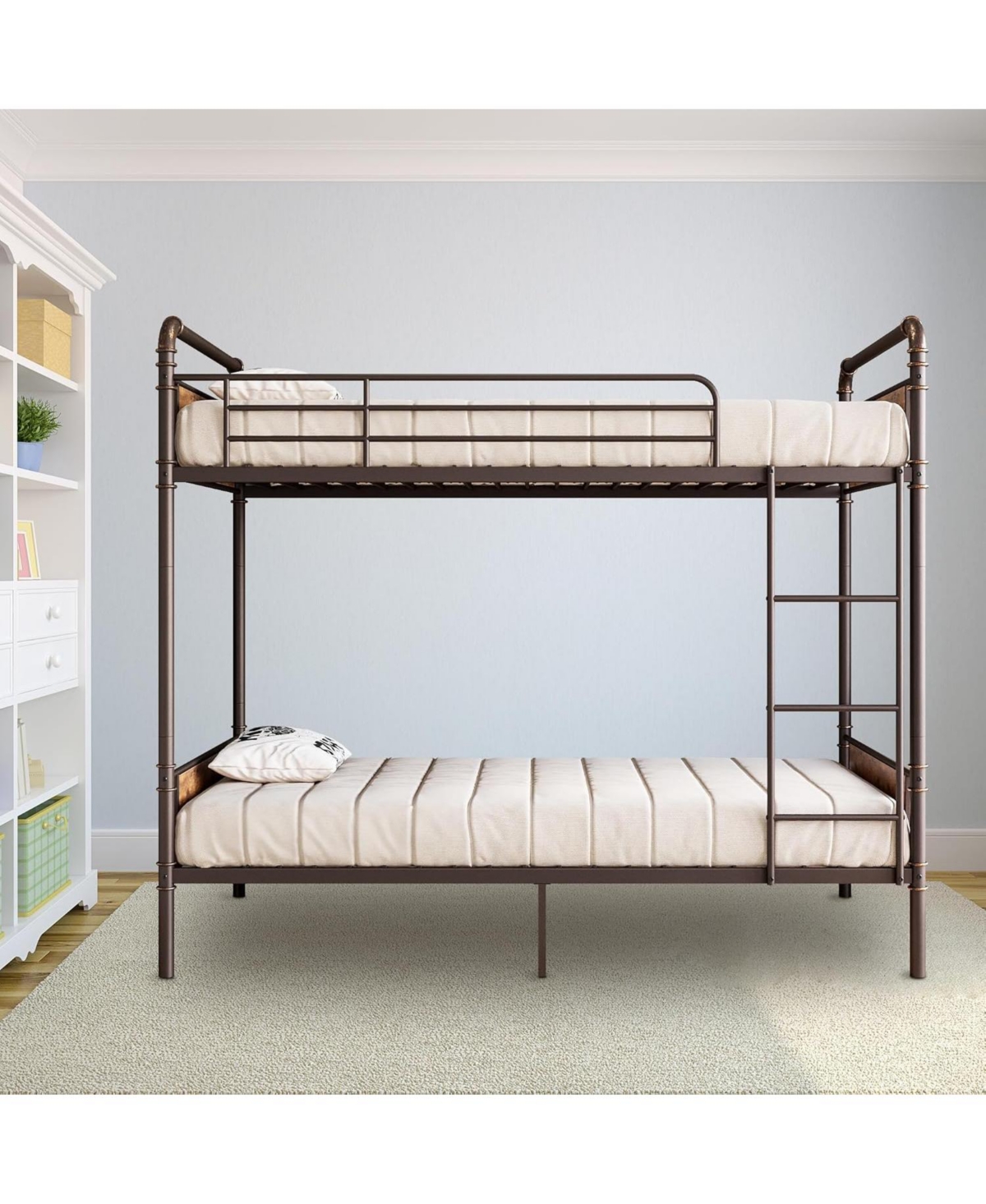 Click here for gaomon Bunk Beds with High Guardrail and Ladder  C... prices