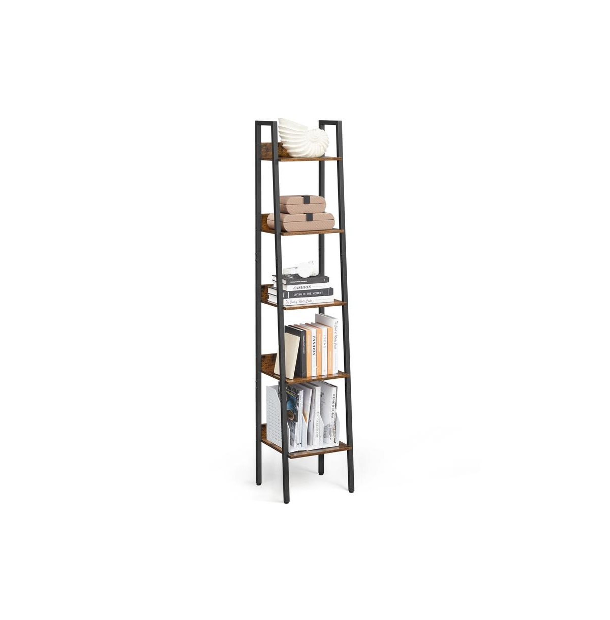 Click here for Slickblue Tall Narrow 5 Tier Bookcase Organizer St... prices