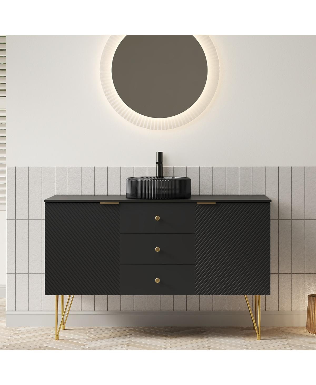 Click here for Sillysis 48 Inch Freestanding Bathroom Vanity with... prices