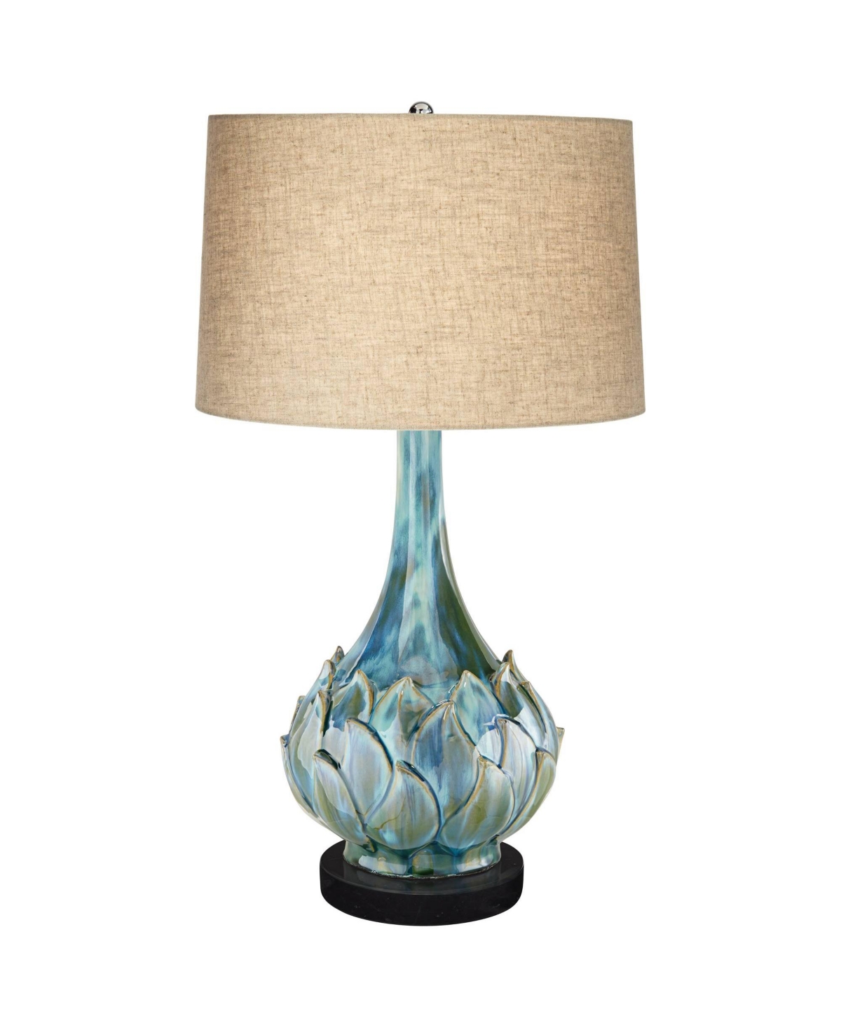 Click here for Possini Euro Design Kenya Modern Table Lamp with R... prices