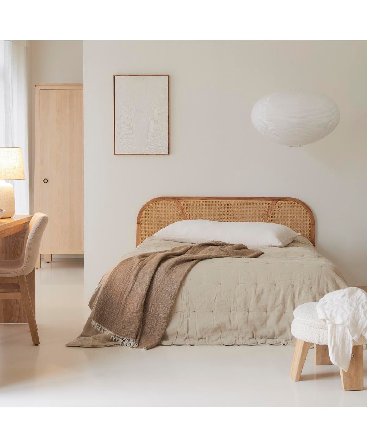 Click here for Billie headboard in rattan canework and solid mind... prices