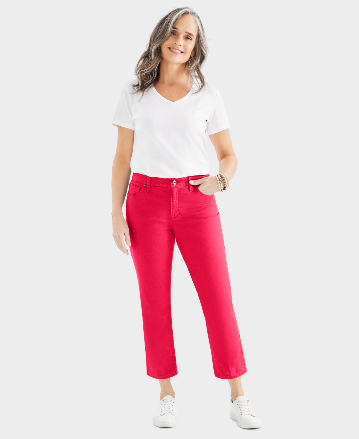 Click here for Style & Co Womens Mid-Rise Curvy Capri Jeans  Excl... prices