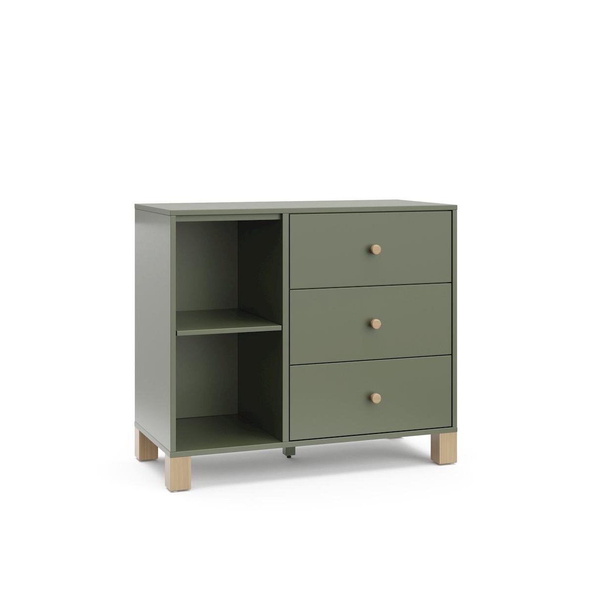 Click here for Storkcraft California 3 Drawer Combo Dresser - Oli... prices