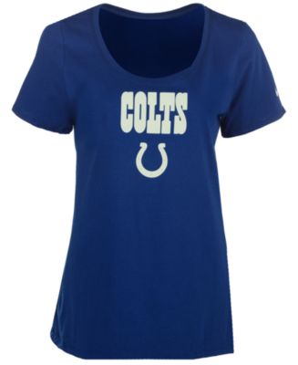 Nike Women's Indianapolis Colts Cotton Lockup T-Shirt - Macy's