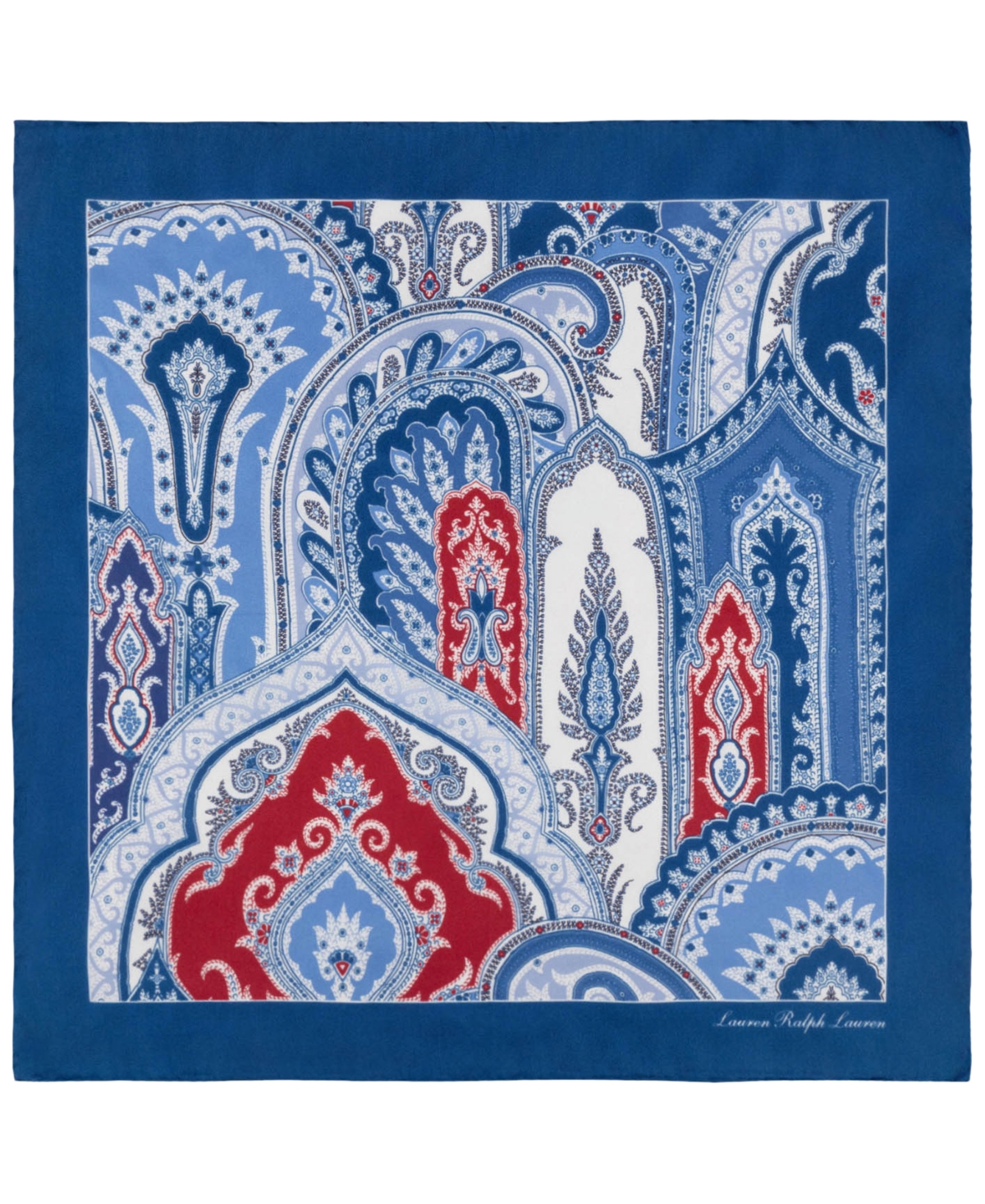 Click here for Lauren Ralph Lauren Paisley Small Square Scarf - C... prices