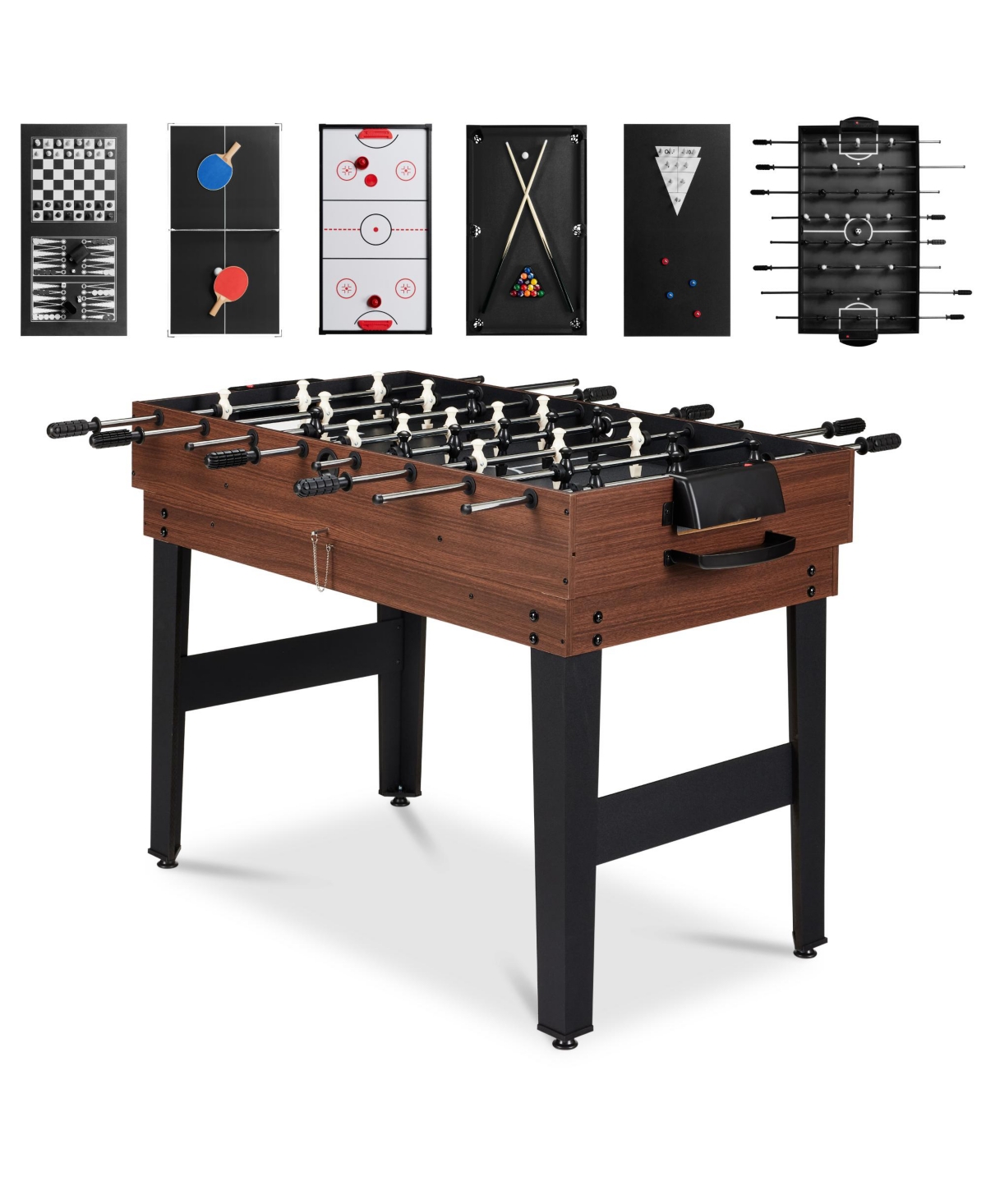 Click here for Best Choice Products 2x4ft 10-in-1 Combo Game Tabl... prices