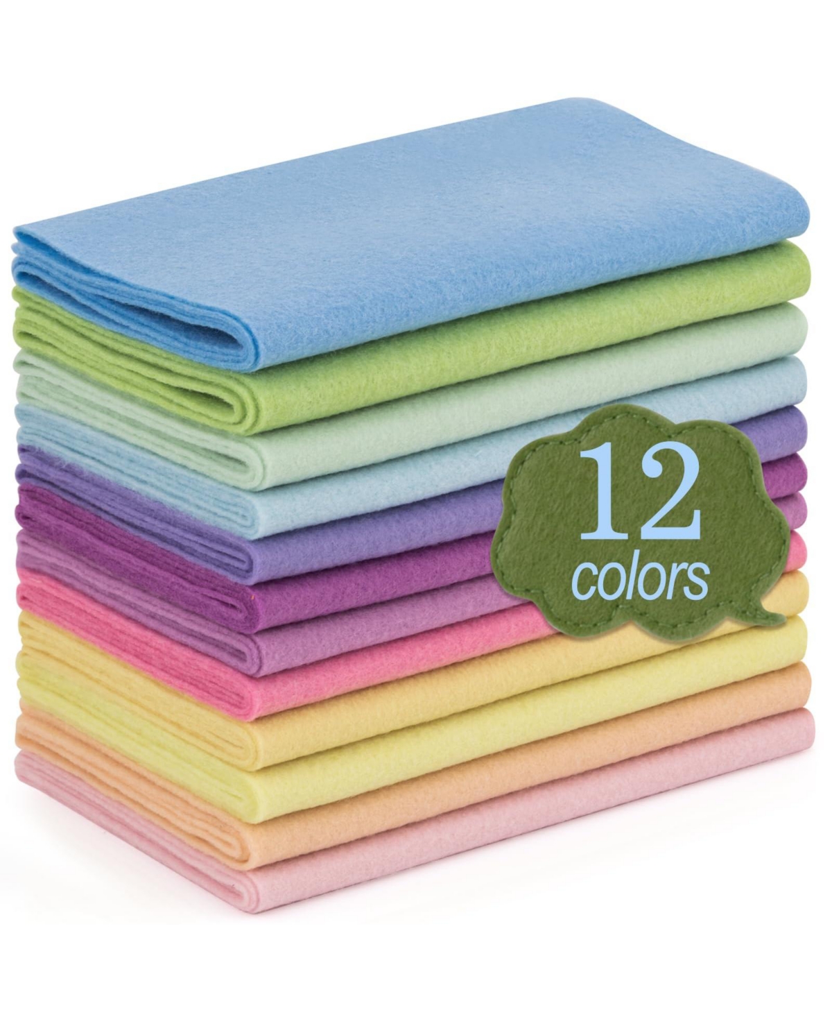 Click here for Gnuadz 12 Rolls Soft Felt Fabric Sheets Diy Craft... prices