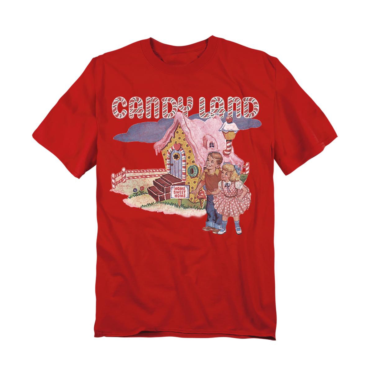 Click here for Hasbro+ Mens + Candy Land Cotton T-Shirt - Red prices
