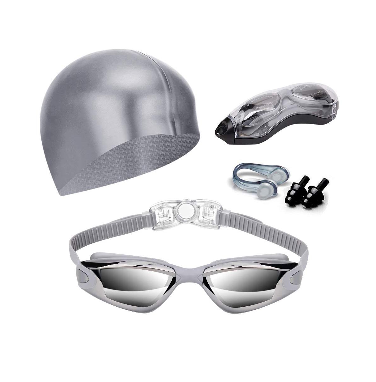 Click here for Gnuadz Swim Goggles Nose Clip Earplugs Cap Case Aq... prices