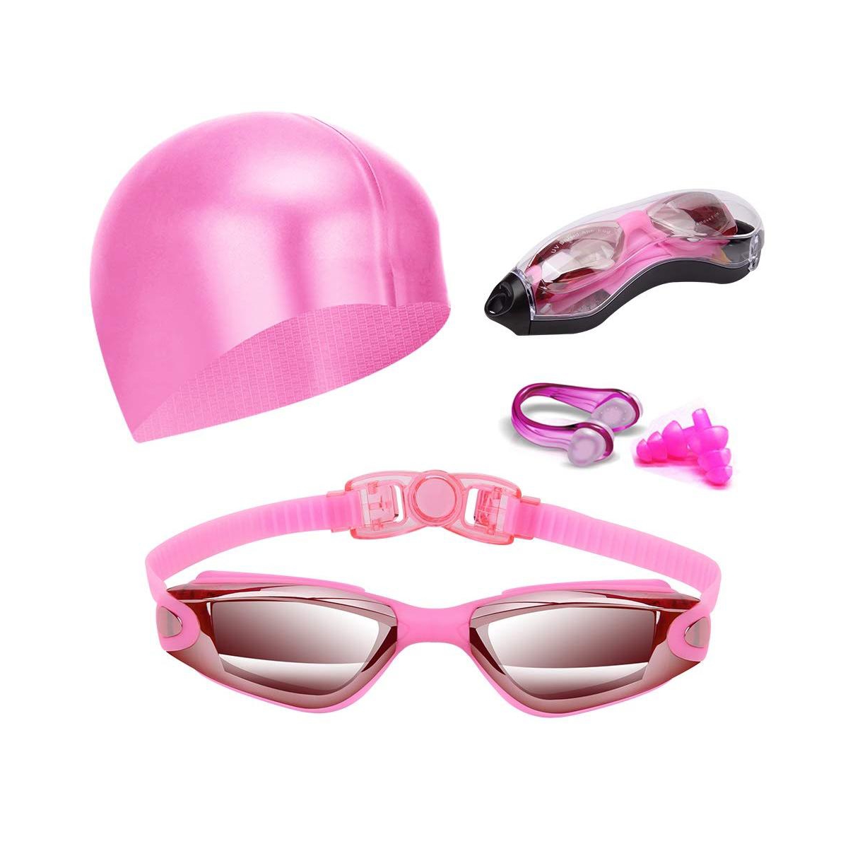 Click here for Gnuadz Swim Goggles Nose Clip Earplugs Cap Case Aq... prices