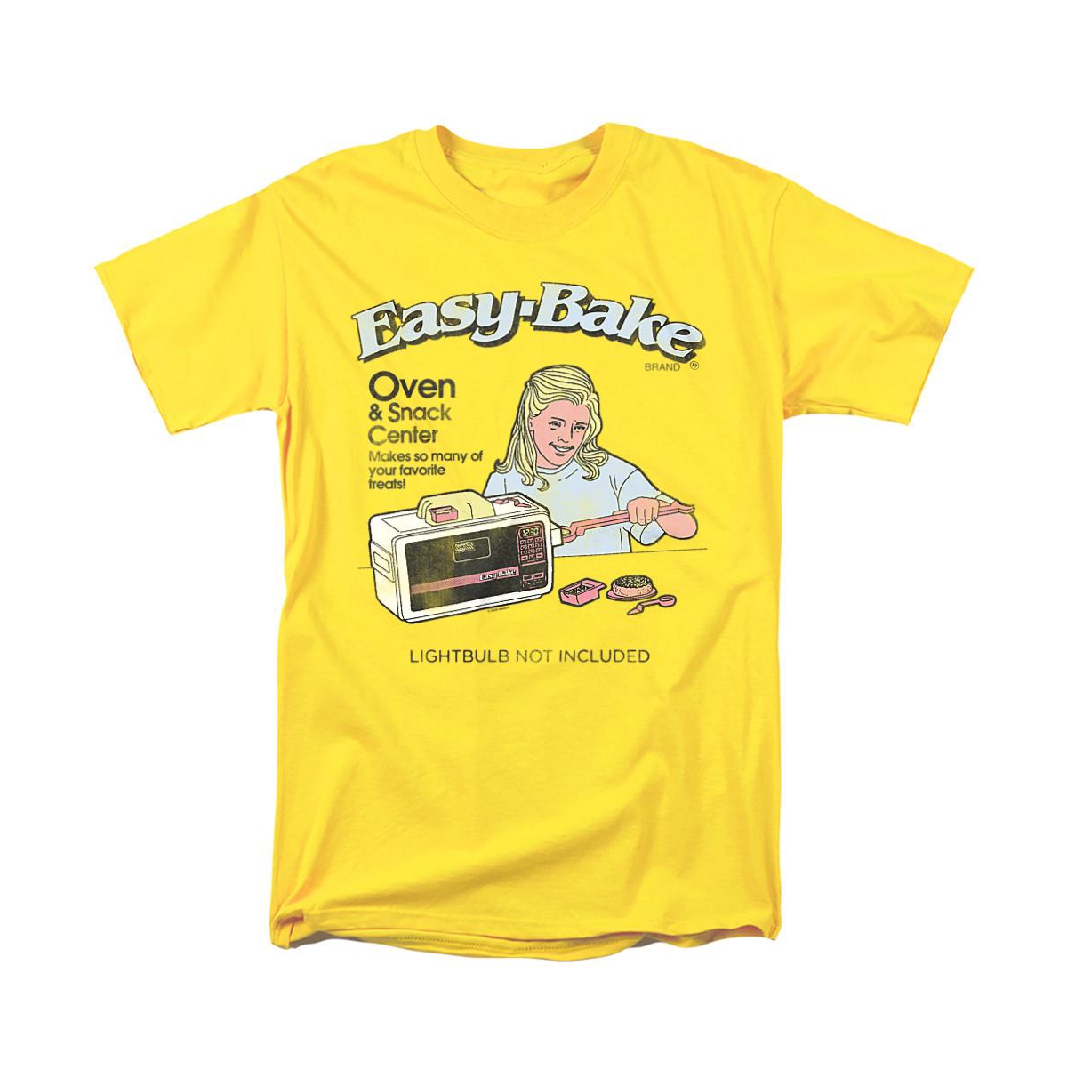Click here for Logovision Mens Easy Bake T-Shirt - Yellow prices
