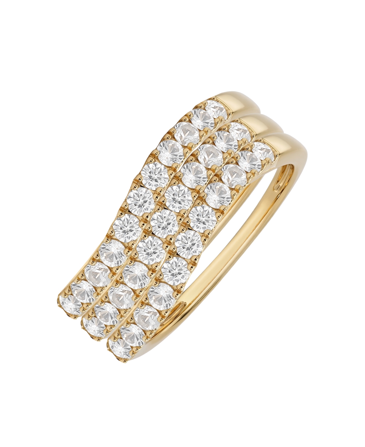 Click here for Macys 3-Piece Lab Grown Diamond Ring Set (1 ct. t.... prices