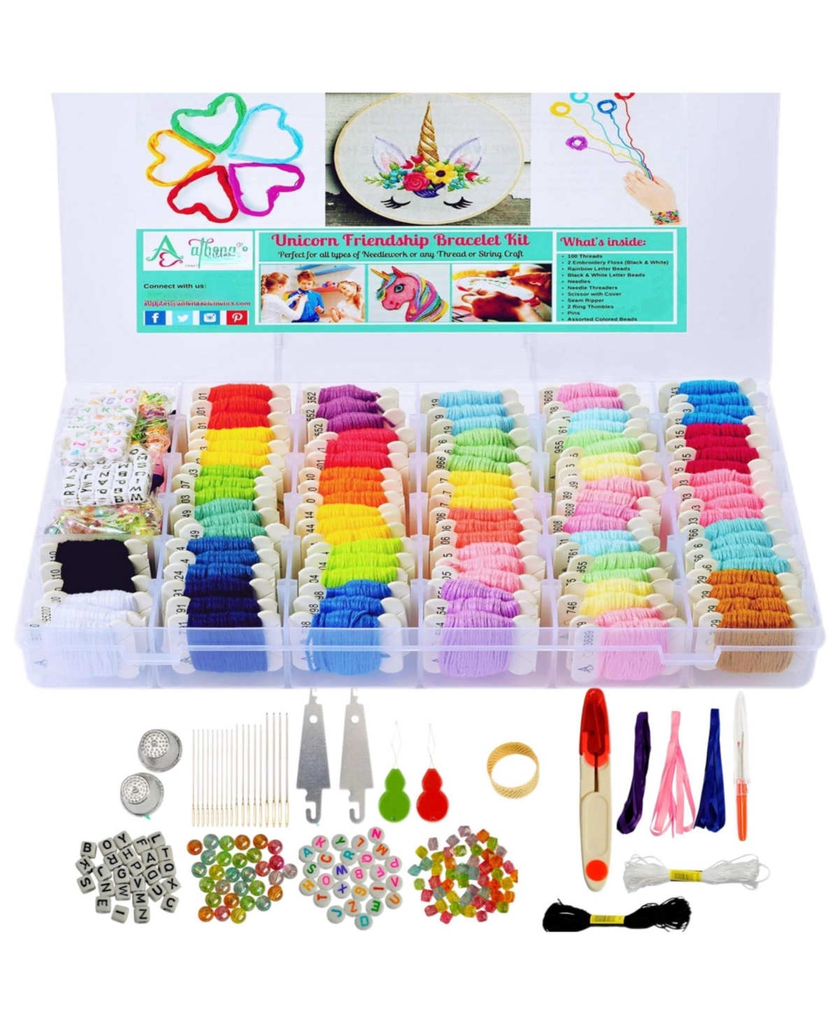 Click here for Gnuadz 276pcs Embroidery Cross Stitch Friendship B... prices