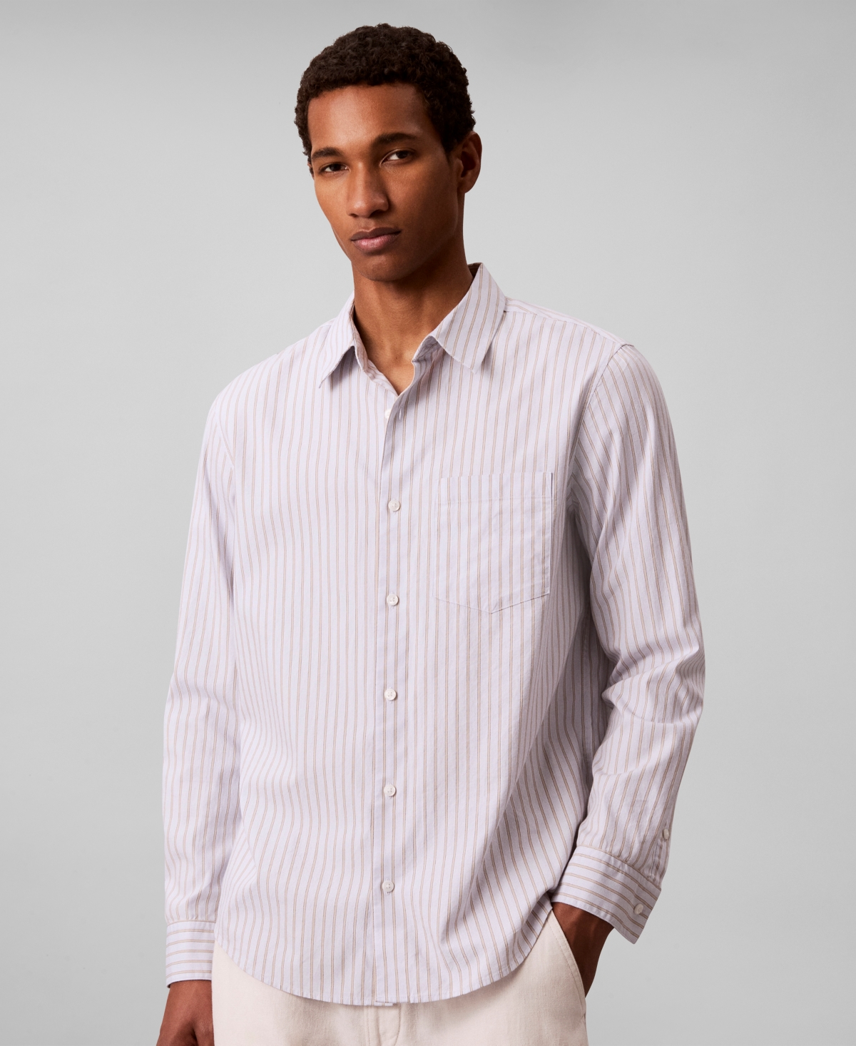 Click here for Calvin Klein Mens Versatile Staple Button-Down Shi... prices