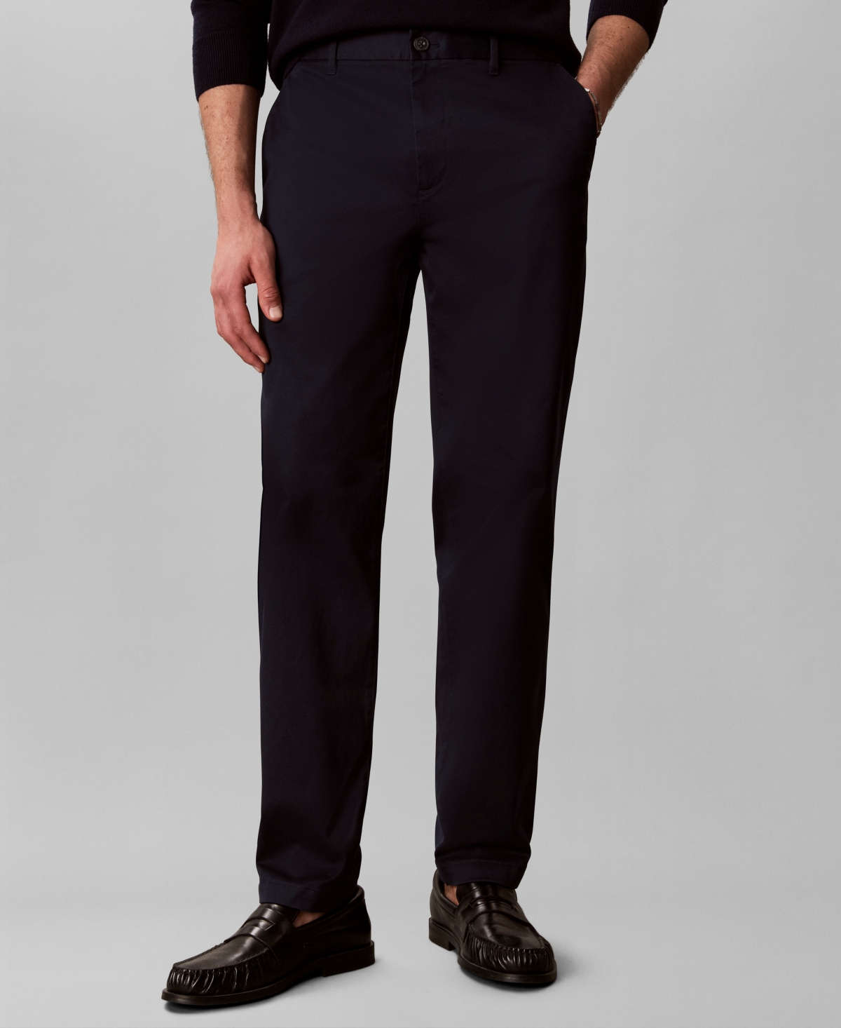 Click here for Calvin Klein Mens Regular-Fit Pants - Dark Sapphir... prices