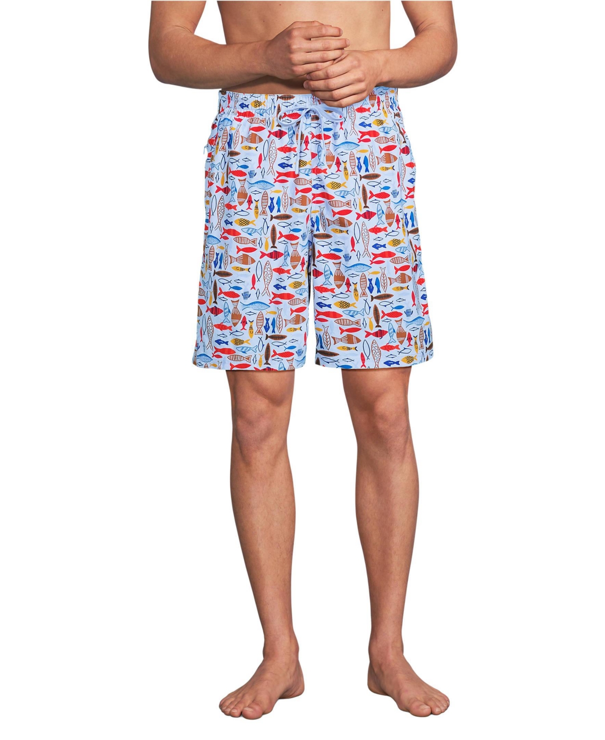 Click here for Lands End Mens 9" Volley Hydroliner Swim Trun... prices