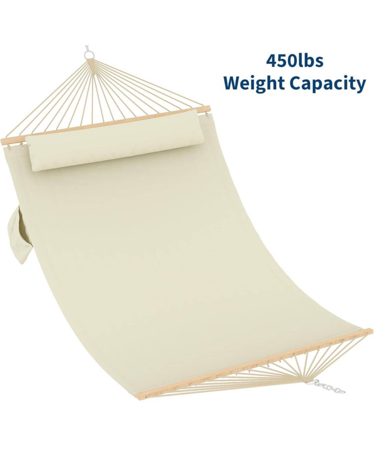 Click here for gaomon Double Quilted Fabric Hammock  450 Lbs Capa... prices