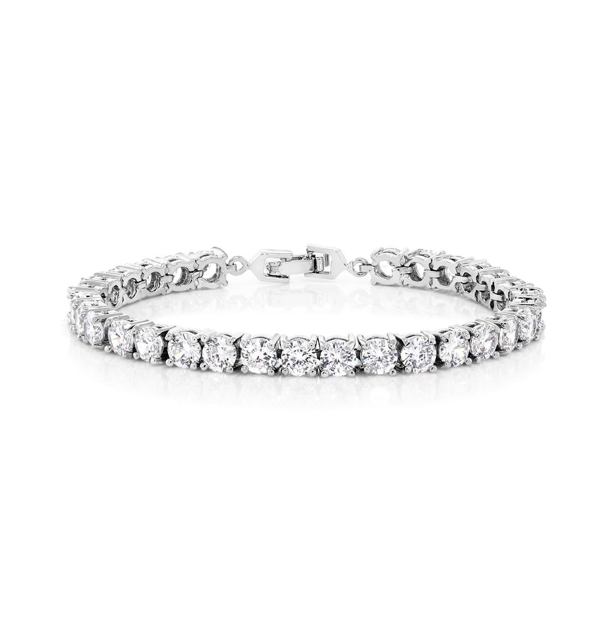 Click here for Gnuadz Womens Cz Tennis Bracelet Classic Sparkling... prices