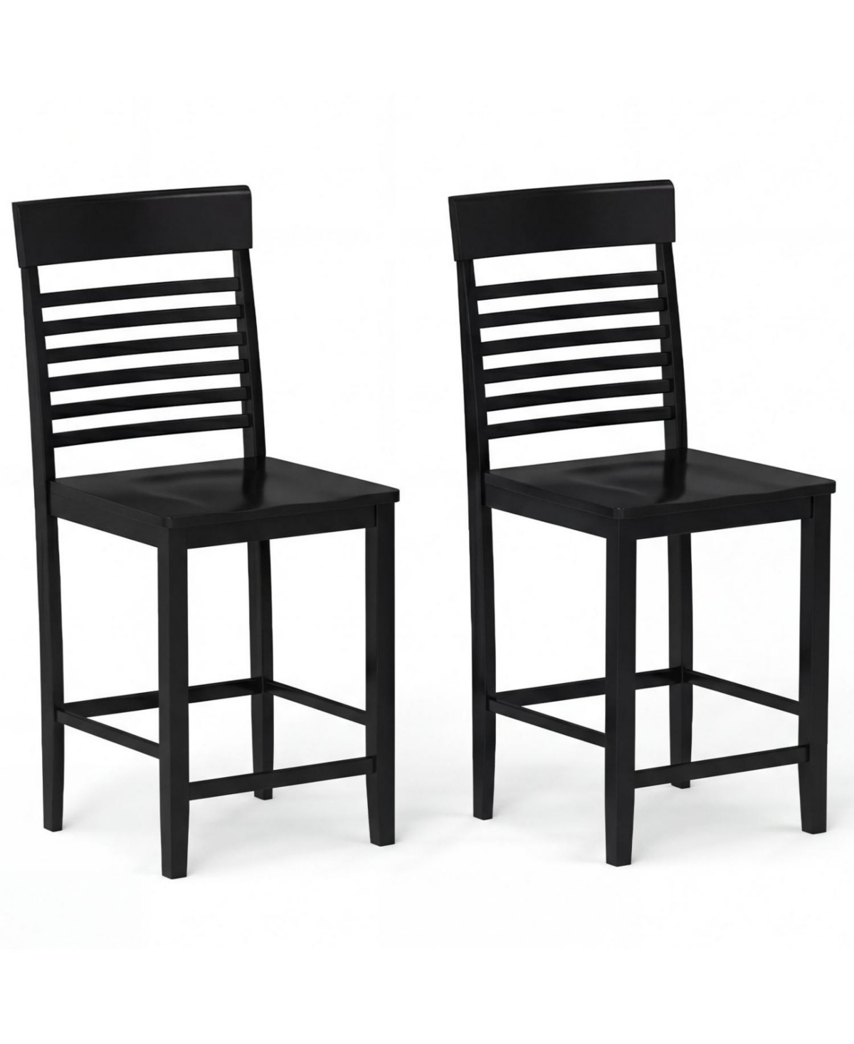 Click here for Slickblue Solid Wood Dining Chairs Set of 2 with F... prices