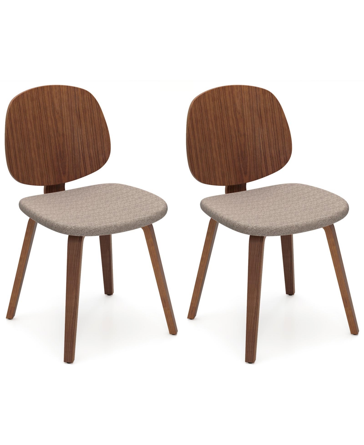 Click here for Slickblue Bentwood Dining Chairs Set of 2 with Pad... prices