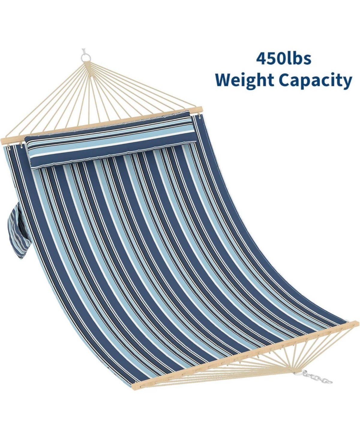 Click here for gaomon Double Quilted Fabric Hammock  450 Lbs Capa... prices