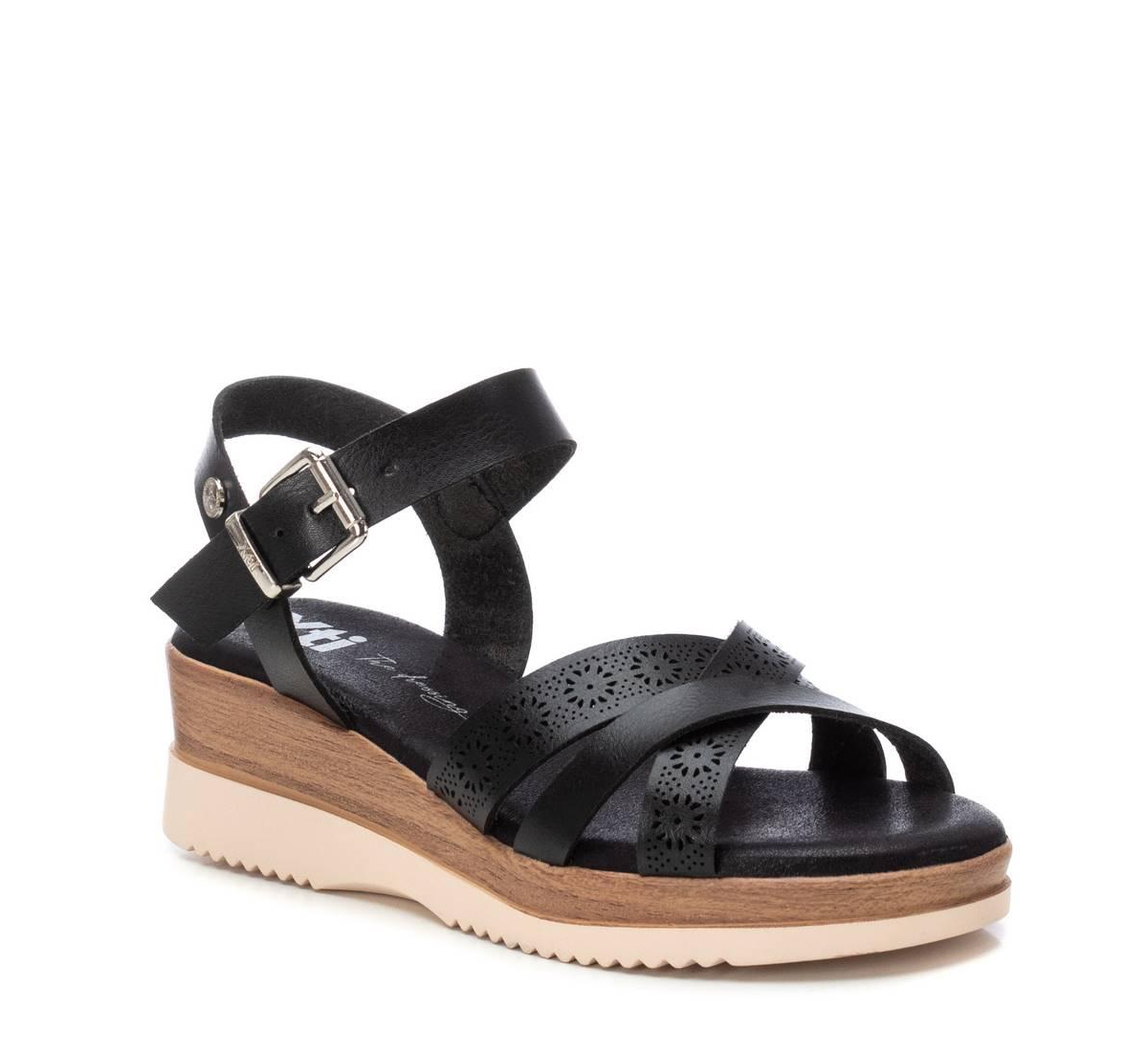 Click here for Xti Womens Wedge Sandals - Black prices