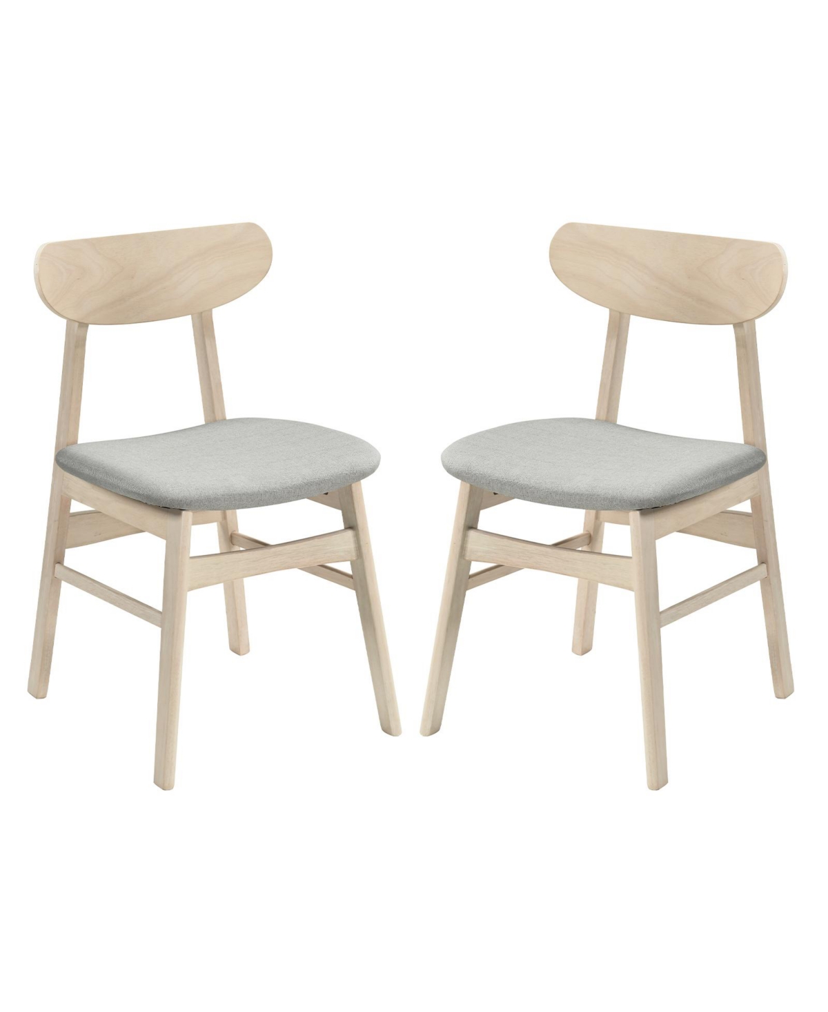 Click here for Slickblue Armless Dining Chairs Set of 2 Fabric Up... prices