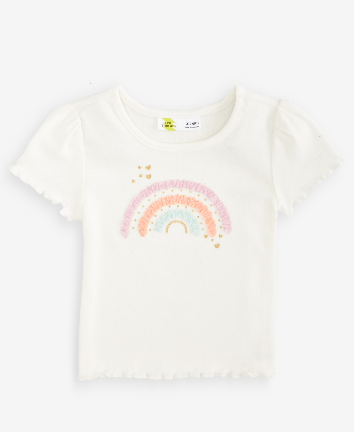 Click here for Epic Threads Toddler Girls 12M-5T Rainbow Elevated... prices