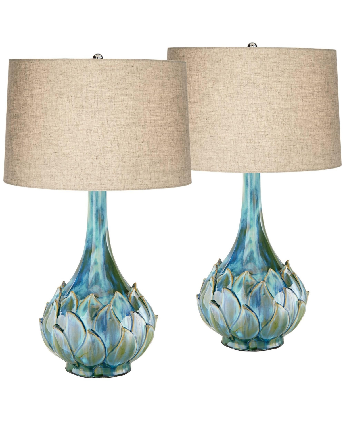 Click here for Possini Euro Design Kenya 29 1/2 Tall Modern End T... prices