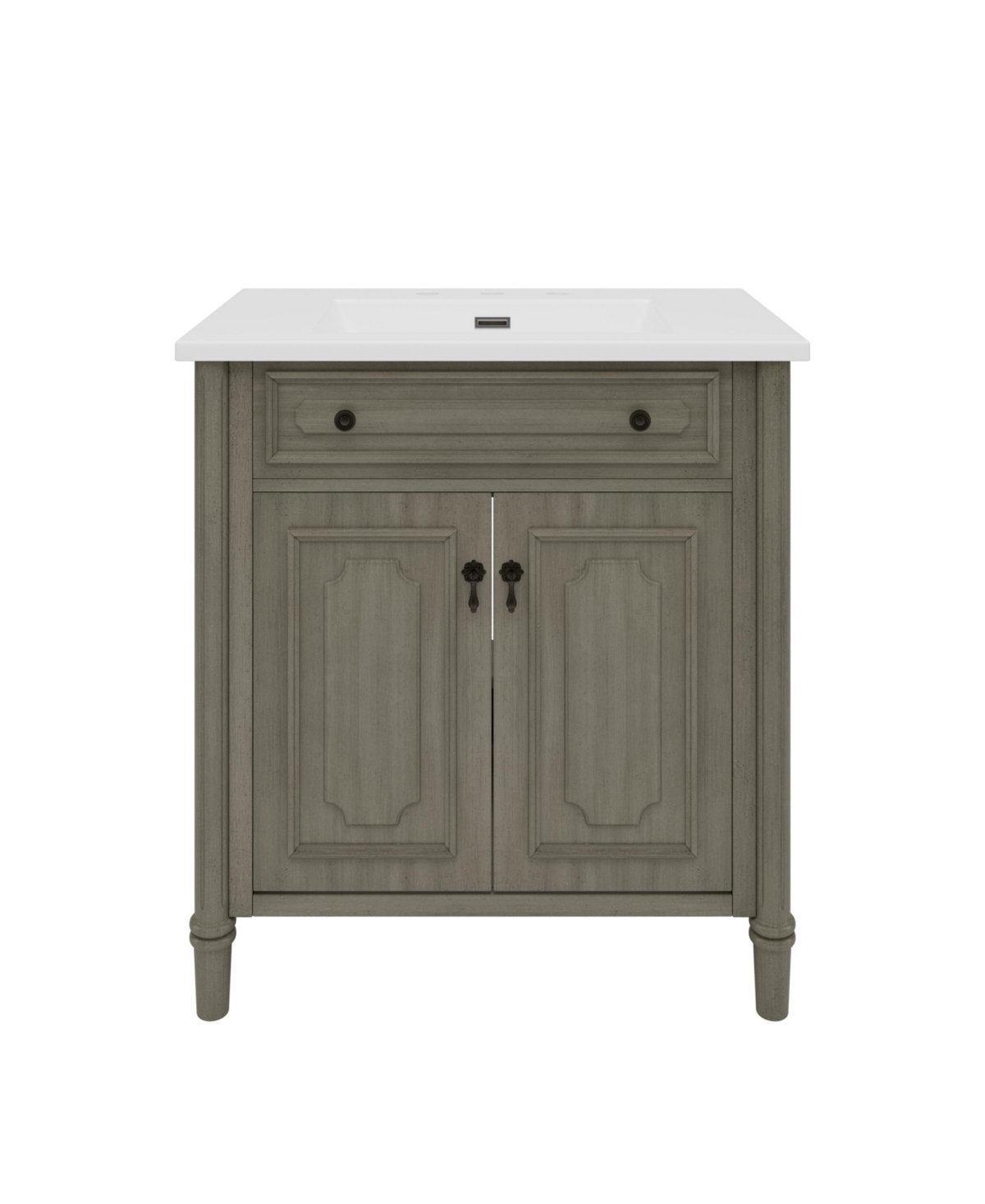 Click here for Busdays 30 Inch Vintage Bathroom Vanity with Sink... prices