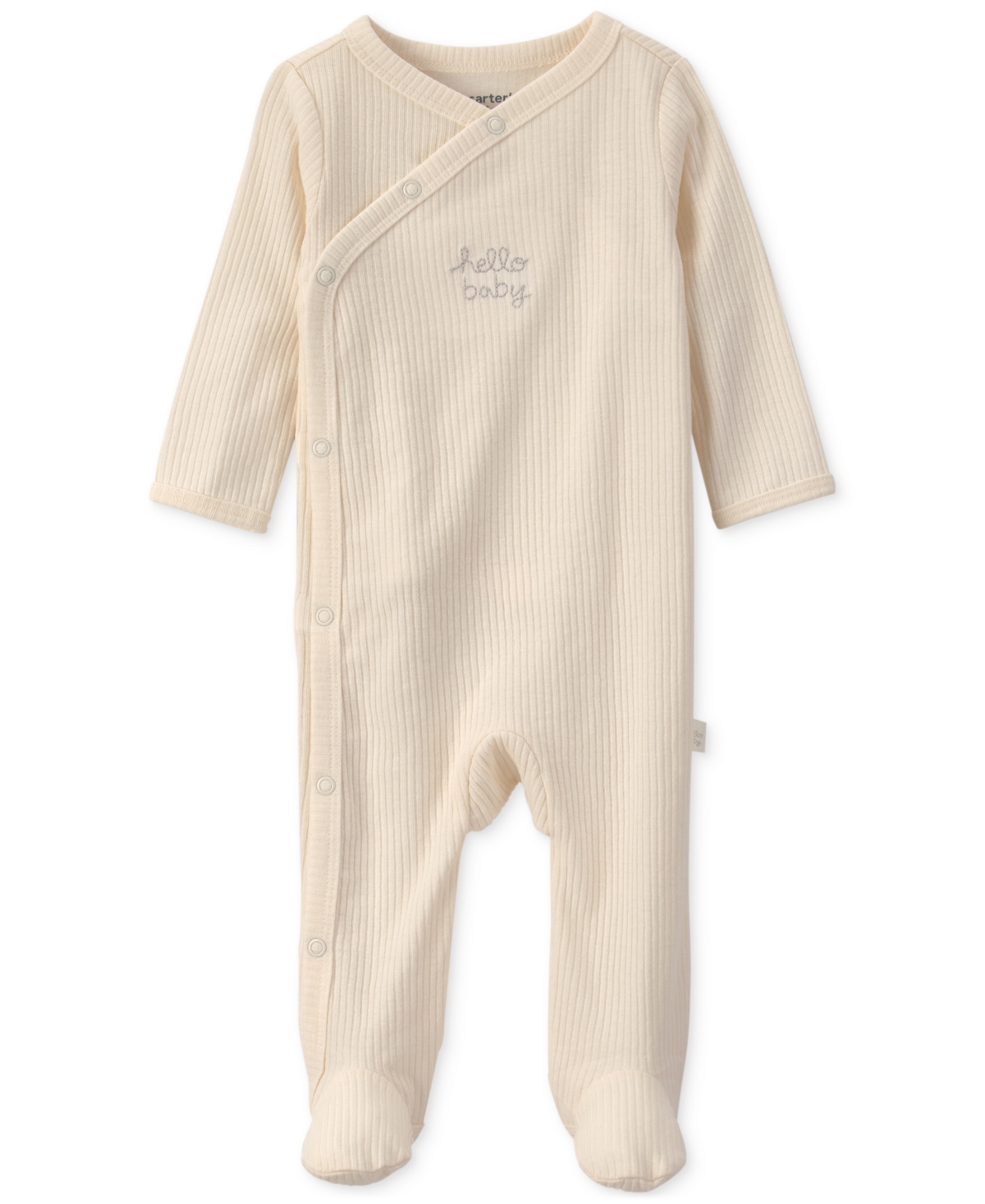 Click here for Carters Baby Girls or Boys Hello Baby Snug Fit Sle... prices