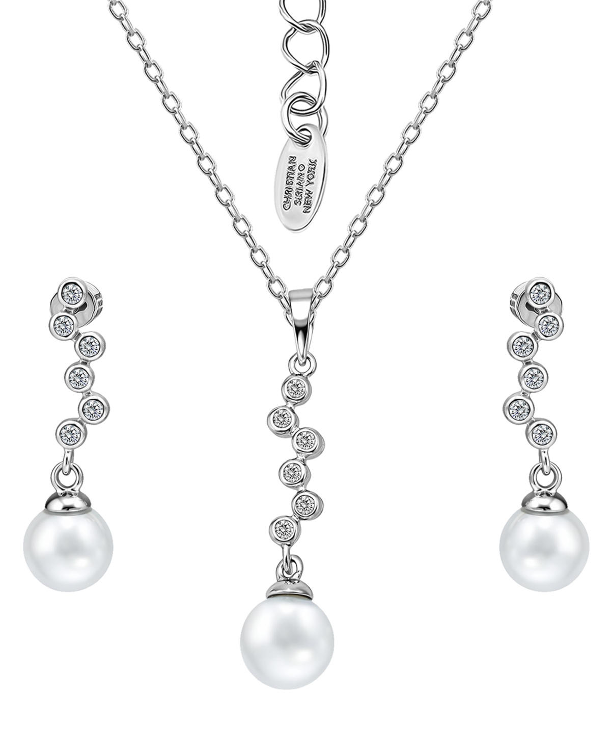 Click here for Christian Siriano New York 2Pc. Fine Silver-Plated... prices