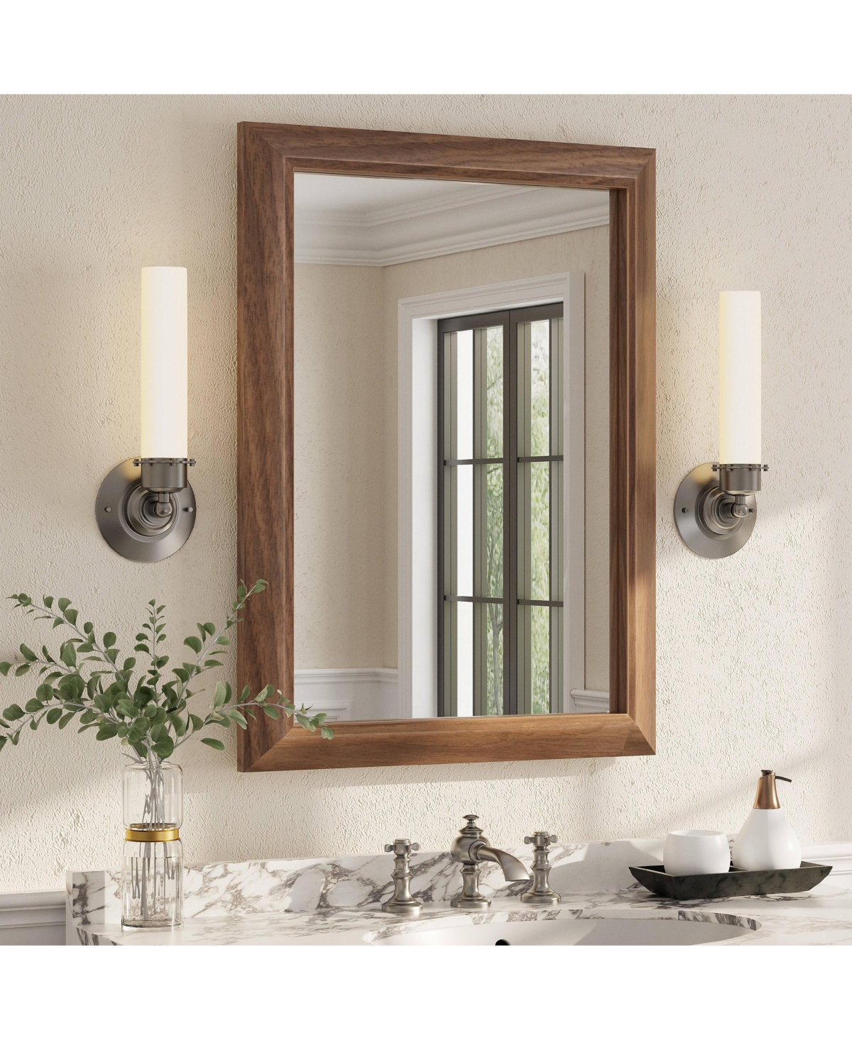 Click here for Apmir 22 x 30 Inch Thick Metal Framed Wall Mirrors... prices