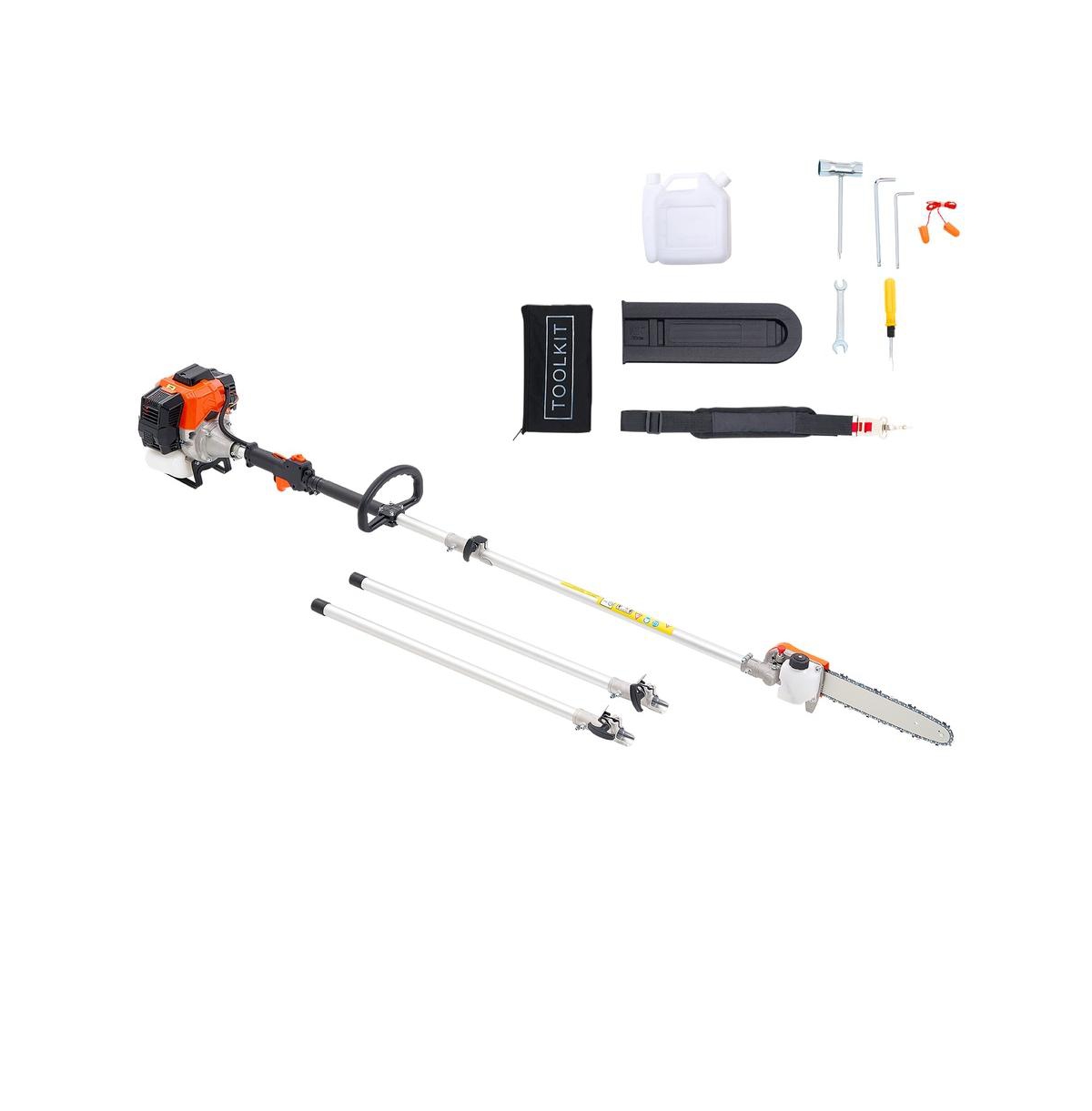 Click here for Sugift Gas Pole Saw 43CC 2 Stroke Gas Powered Pole... prices