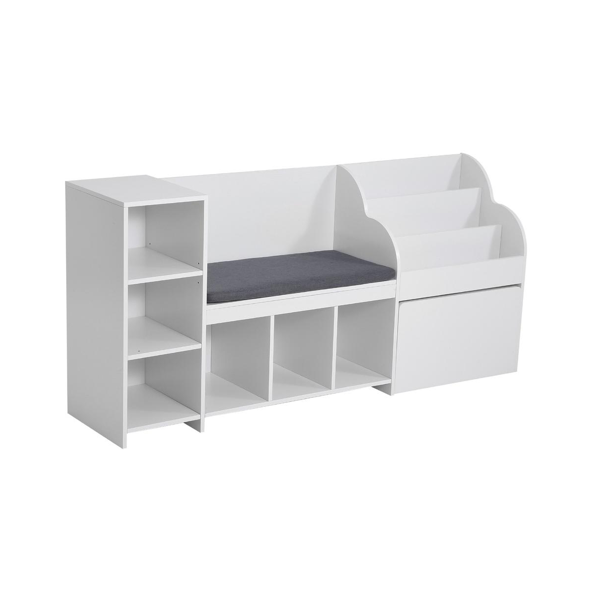 Click here for Sugift Kids Reading Nook Storage Bench Bookshelf T... prices