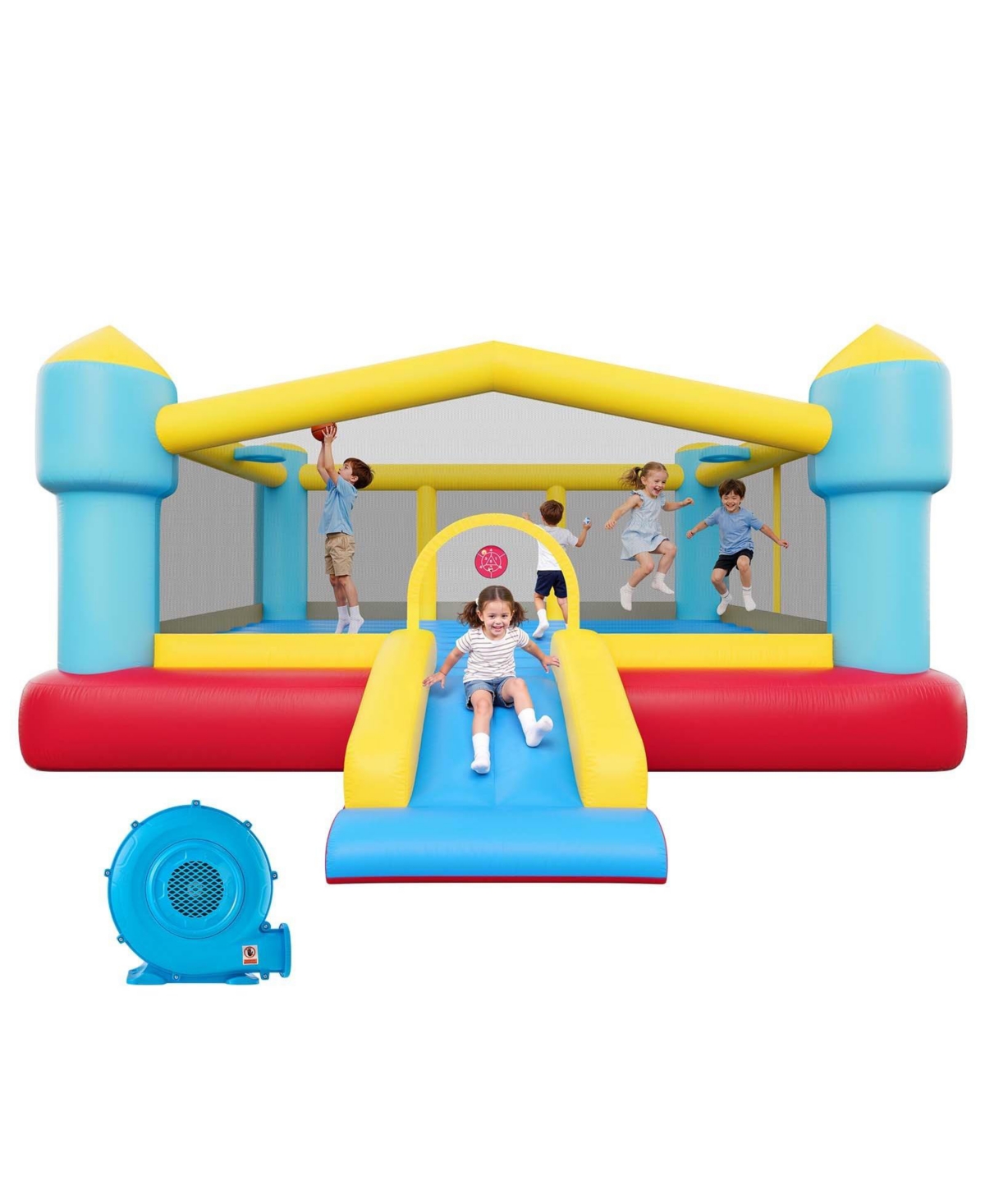Click here for Mecale Inflatable Bounce House 14.7 x 13.8 Ft with... prices