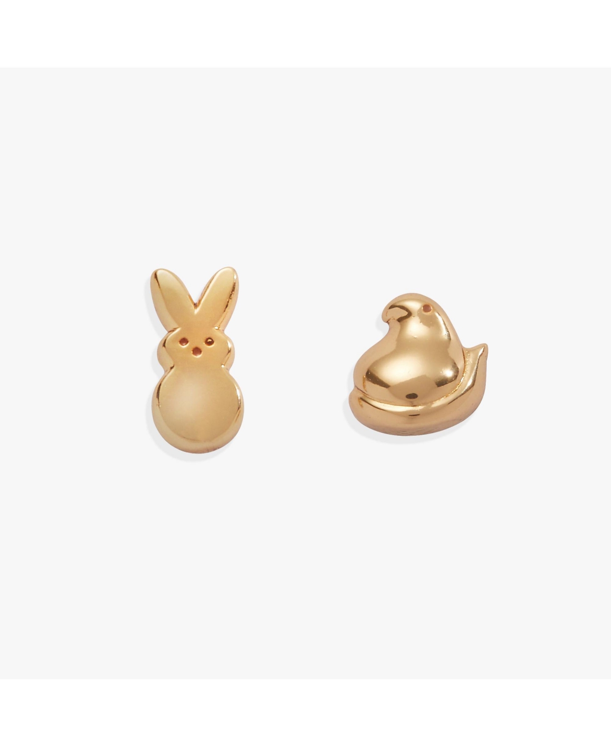 Click here for Alex and Ani Gold Tone Brass Peeps Mismatched Stud... prices
