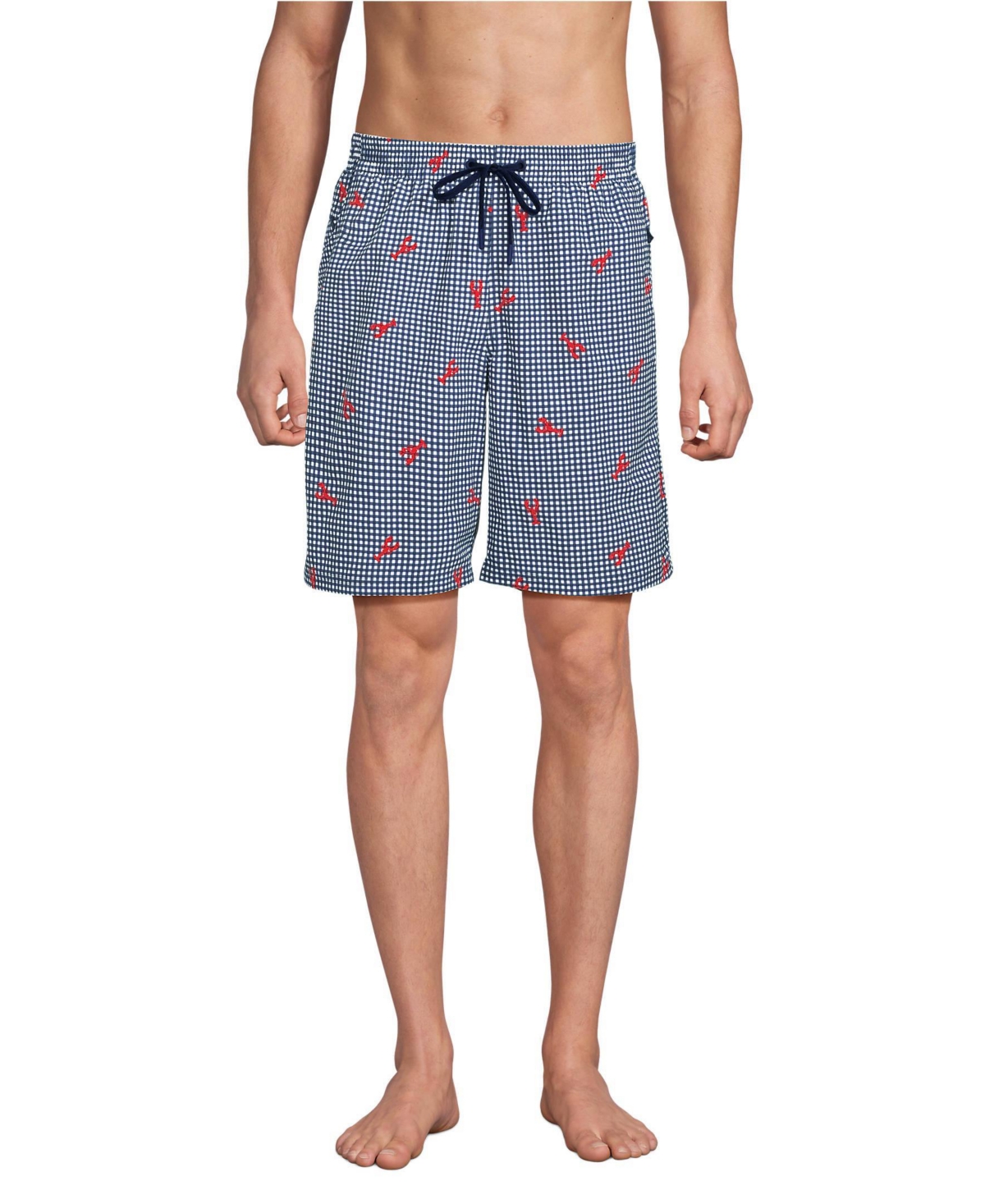 Click here for Lands End Mens 9" Volley Hydroliner Swim Trun... prices