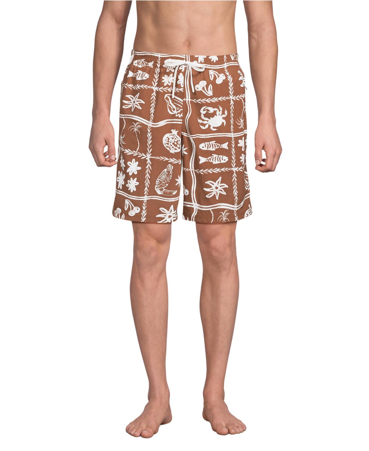 Click here for Lands End Mens 9" Volley Hydroliner Swim Trun... prices